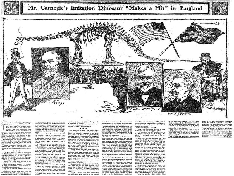 The Story of Dippy the Diplodocus – fossil Journeys